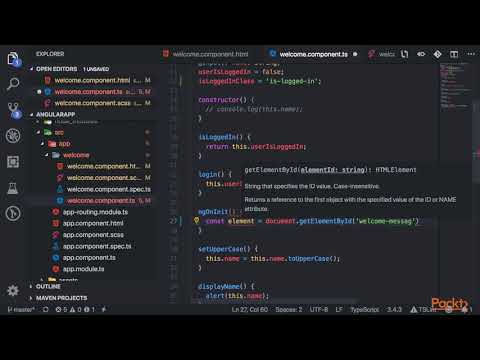 Learn Modern Web Design Patterns in Angular 8 Class Style and Attribute Binding | packtpub com ...