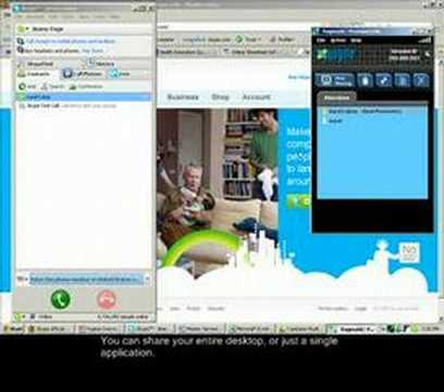 Demo #2 of Yugma (Skype Version): What does it do?