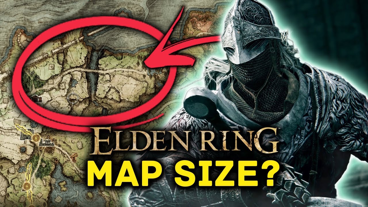 Elden Ring Map Size Could be HUGE?! Full Game & CNT Map Size Comparison