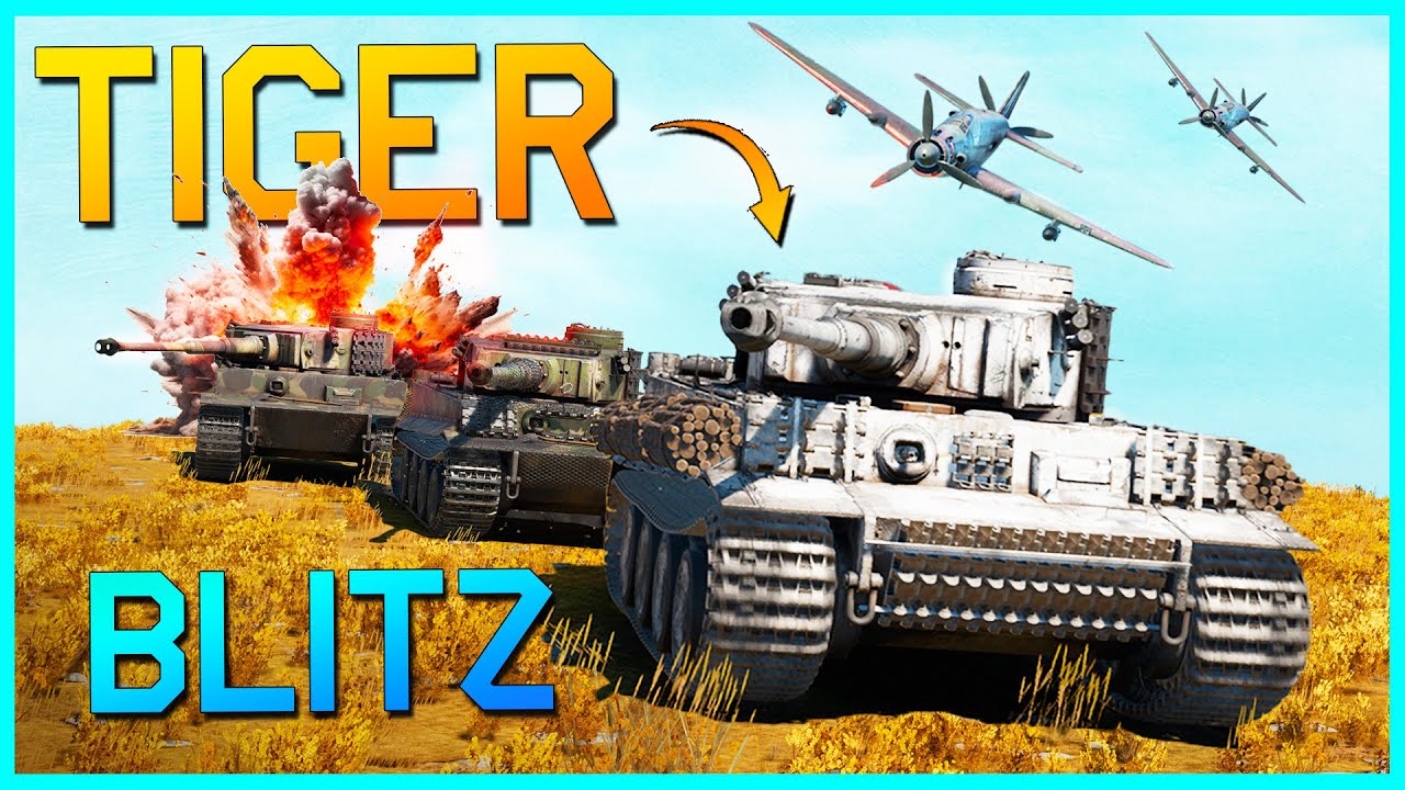 Creating a MASSIVE TIGER WALL in War Thunder