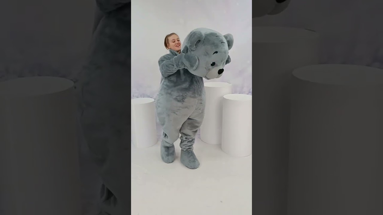 Bear Mascot Transformation 🐻‍❄️ | Professional Brand Character in Action