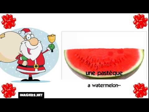 How to say a watermelon in French