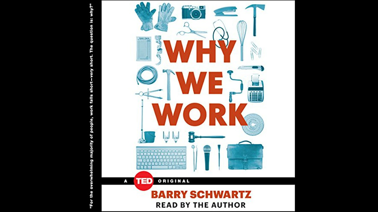 Why We Work: An Eye-Opening Tour of the Purpose of Work in Our Lives by Barry Schwartz