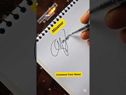 Stylish Signature✍️ style For M Letter Names | #shorts #namesignature