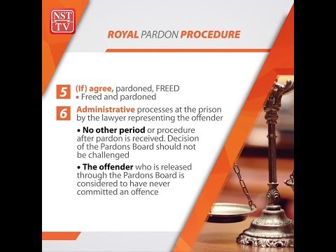 ROYAL PARDON PROCEDURE