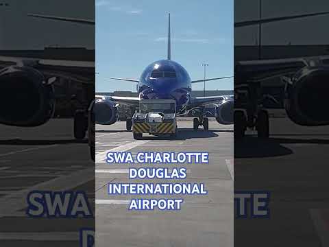 SWA CHARLOTTE DOUGLAS INTERNATIONAL AIRPORT #SOUTHWEST #airport #msarketha #CHARLOTTE #NC