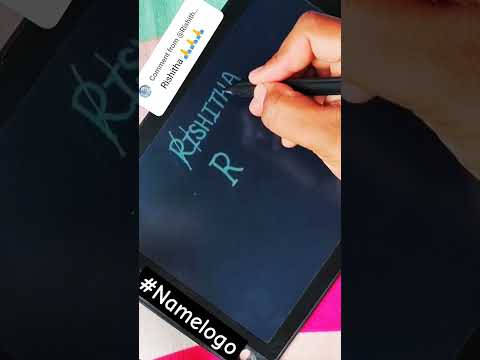 Rishitha #namelogodesign #shortsvideo #viral