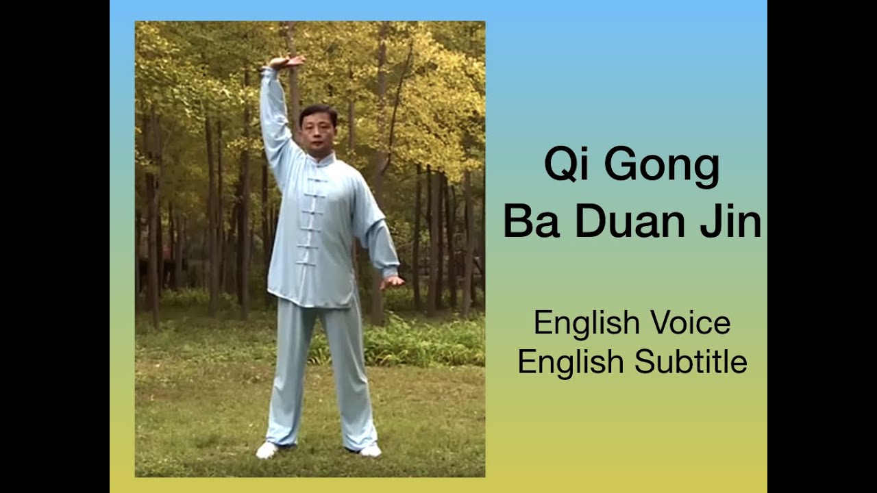 TaiJi Health QiGong Ba Duan Jin (8 Eight Brocades) English- General Administration of Sport of China