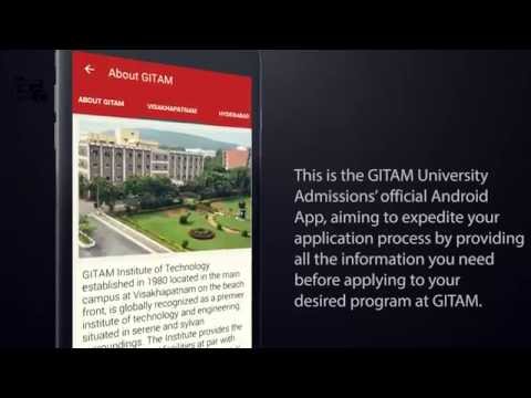 GITAM University Admissions app