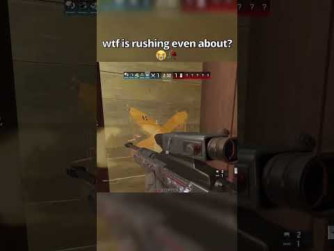 Wtf is rushing even about 😠#r6 #siege #rainbowsix #r6siege #r6memes