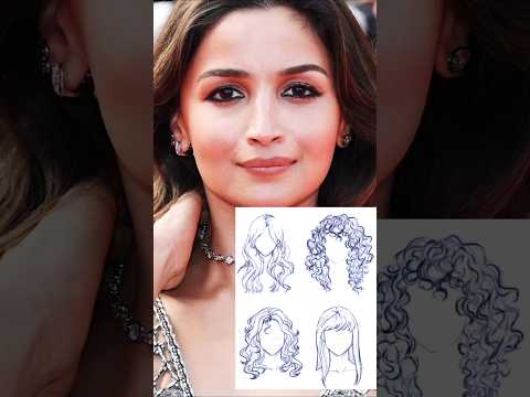 Alia Bhatt in different hairstyles #aliabhatt #hairstyle
