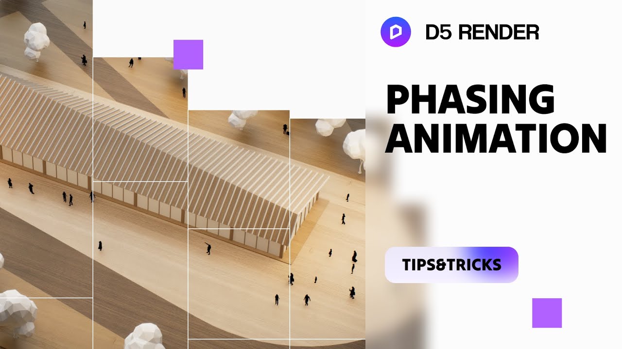 Phasing Animation Tutorial | D5 Render