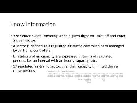 Decision Optimization use case of Air Flow Traffic & Complex Scheduling with IBM CPLEX