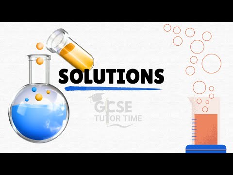 💧 Solutions Explained | Solvent, Solute & State Symbols | GCSE Chemistry | Year10 | Year9 | KS4 KS3