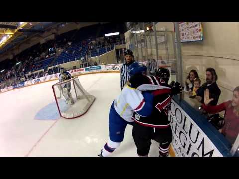 Brad Flynn vs. Kevin Kessler, January 10, 2012 - Huntsville Havoc vs ...
