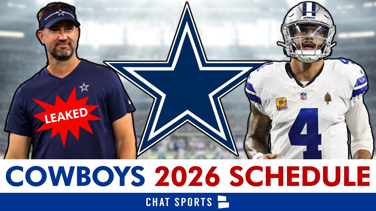 🚨 Dallas Cowboys 2026 Schedule, Opponents & Instant Analysis | NFL Schedule Release