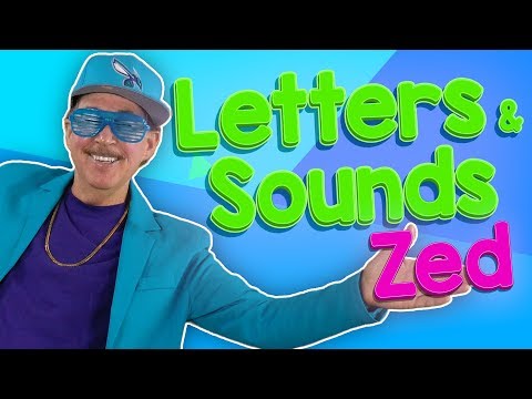 Learn the Letters and Their Sounds Zed | Alphabet Sounds | Jack Hartmann