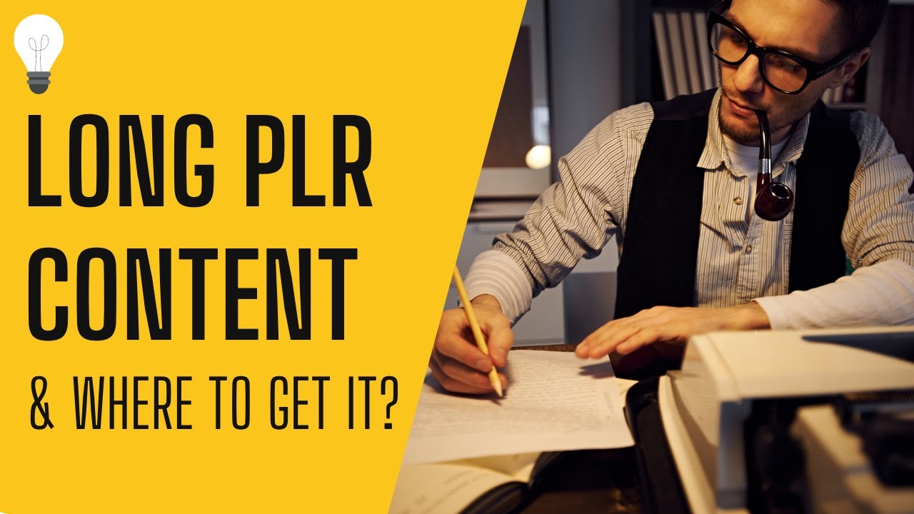 Long PLR Content & Where to Get It