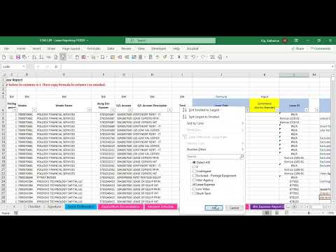 3.09 - Part 3 Reconciling GL to Payment Schedule