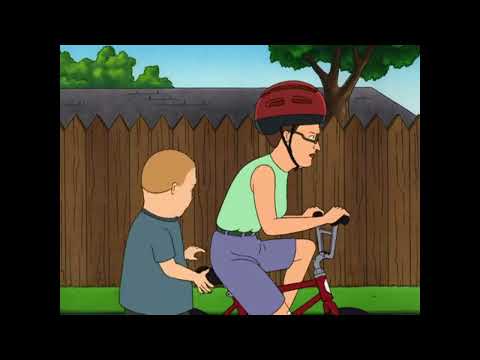 PEGGY UNLEARNS BIKE