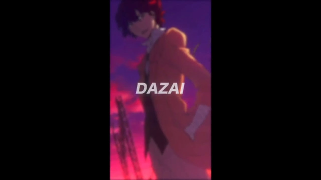 dazai live wallpaper sweet but a psycho ♥️ no sound