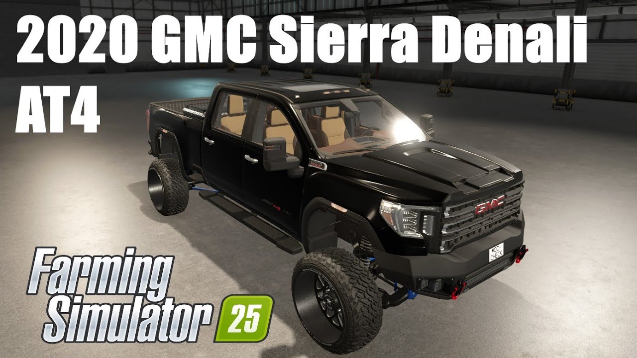 Farming Simulator 25 Mods - 2020 GMC Sierra Denali AT4