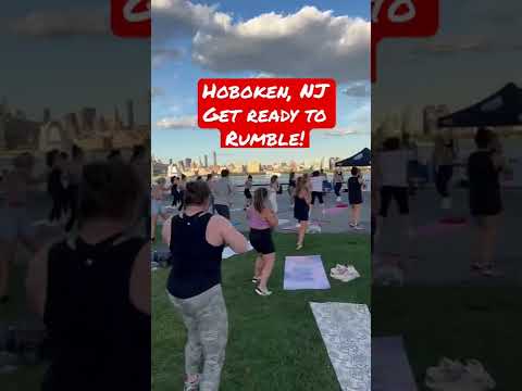 Rumble Boxing Pop Up Class at Pier A Hoboken #DoYouRumble