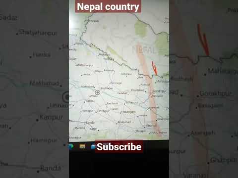 Nepal country Live Google Map2022