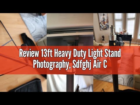 Review 13ft Heavy Duty Light Stand Photography, Sdfghj Air Cushioned 13'/160inch/400cm Sky High Trip