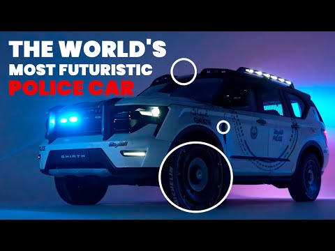 What Over $50,000 In The World's Most Futuristic Police Car Looks Like