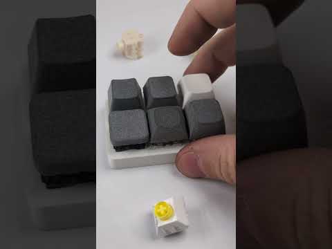 MX low profile keycap height comparison