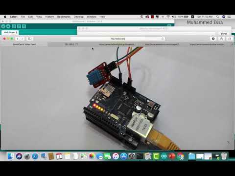 شرح 28 Arduino Web server humidity and temperature sensor معتمد - منصة ...