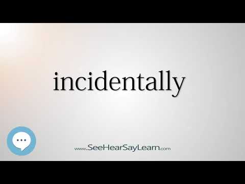 incidentally 5,000 SAT Test Words and Definitions Series 🔊