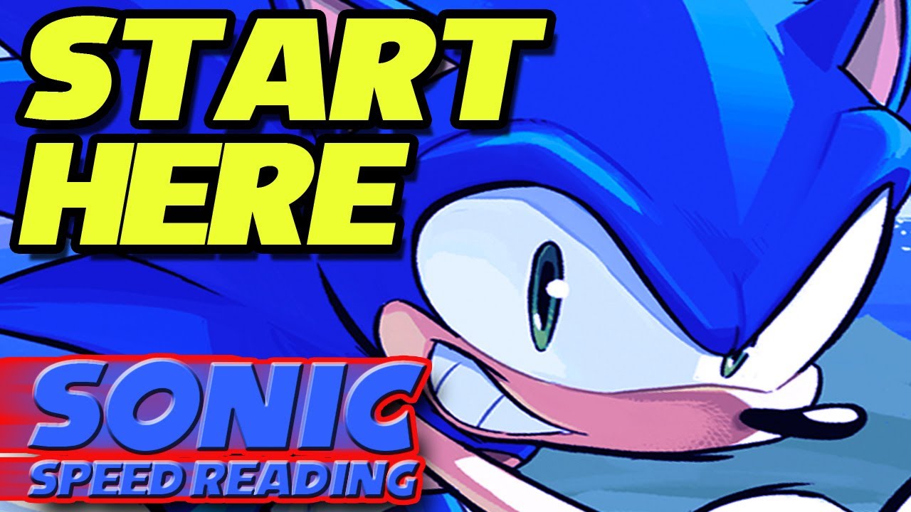 Where to jump into Sonic comics | Sonic Speed Reading