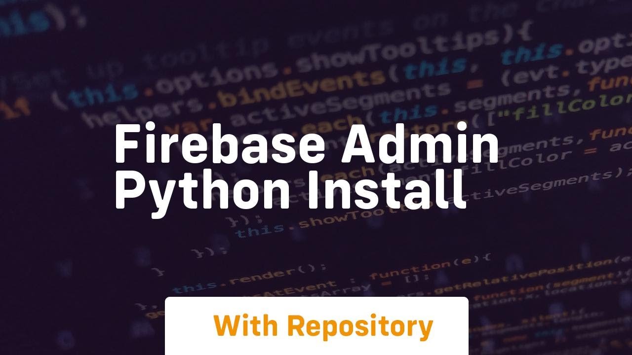 firebase admin python install