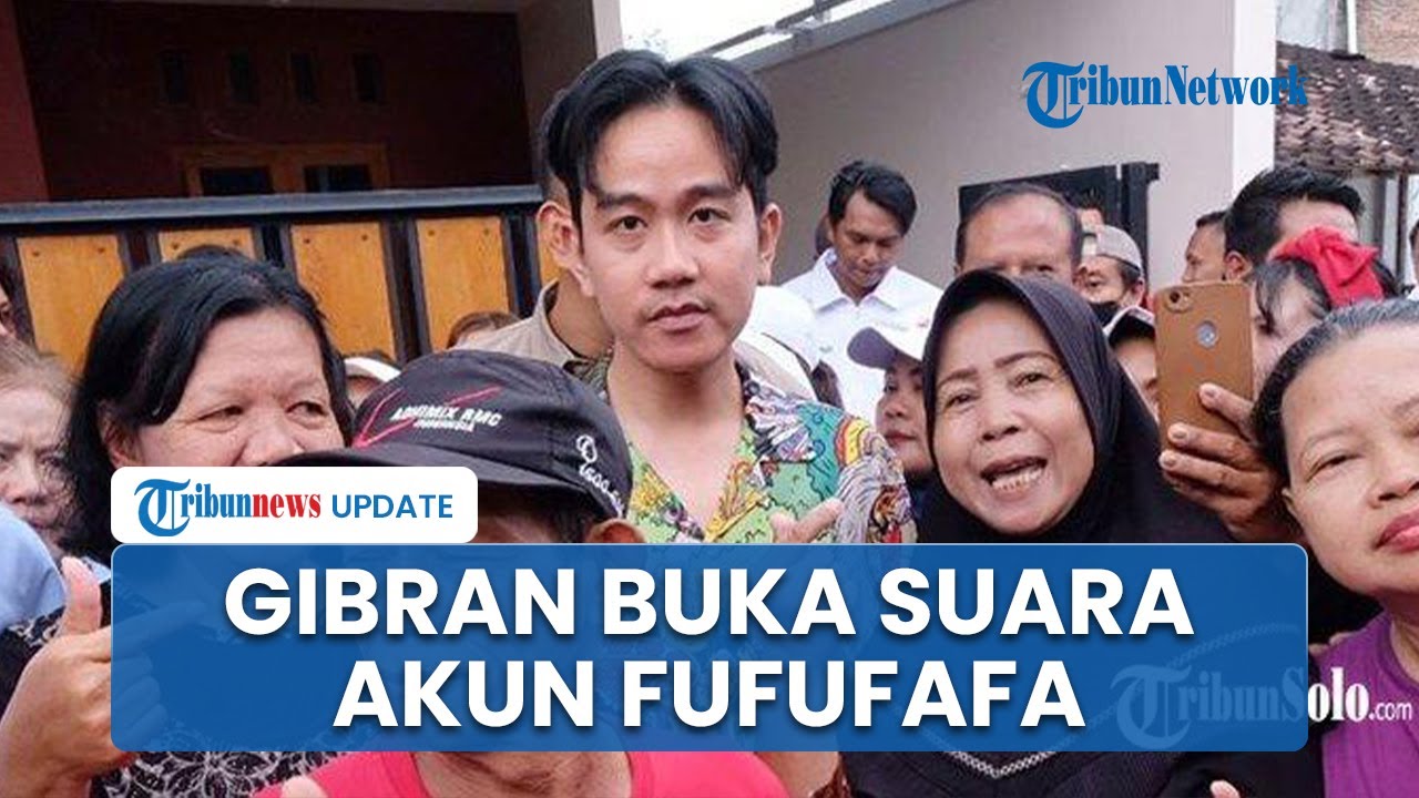 Gibran Buka Suara Akun Kaskus Fufufafa yang Bernarasi Hina hingga Serang Prabowo - Tribun Video