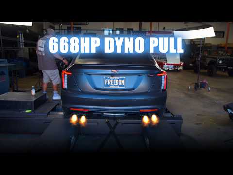 This Is What A 2025 Cadillac CT5-V Blackwing Sounds Like On The Dyno - ASMR