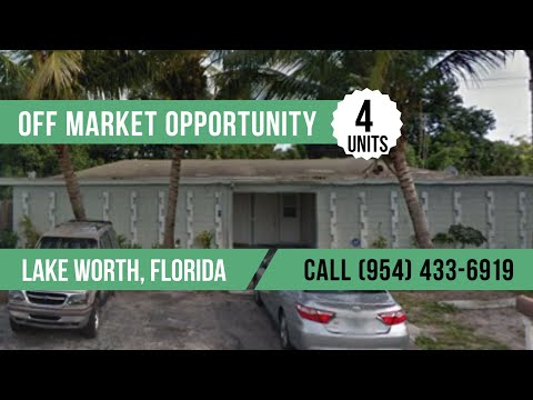 3165 MCSHERRY DRIVE LAKE WORTH, FLORIDA 33461