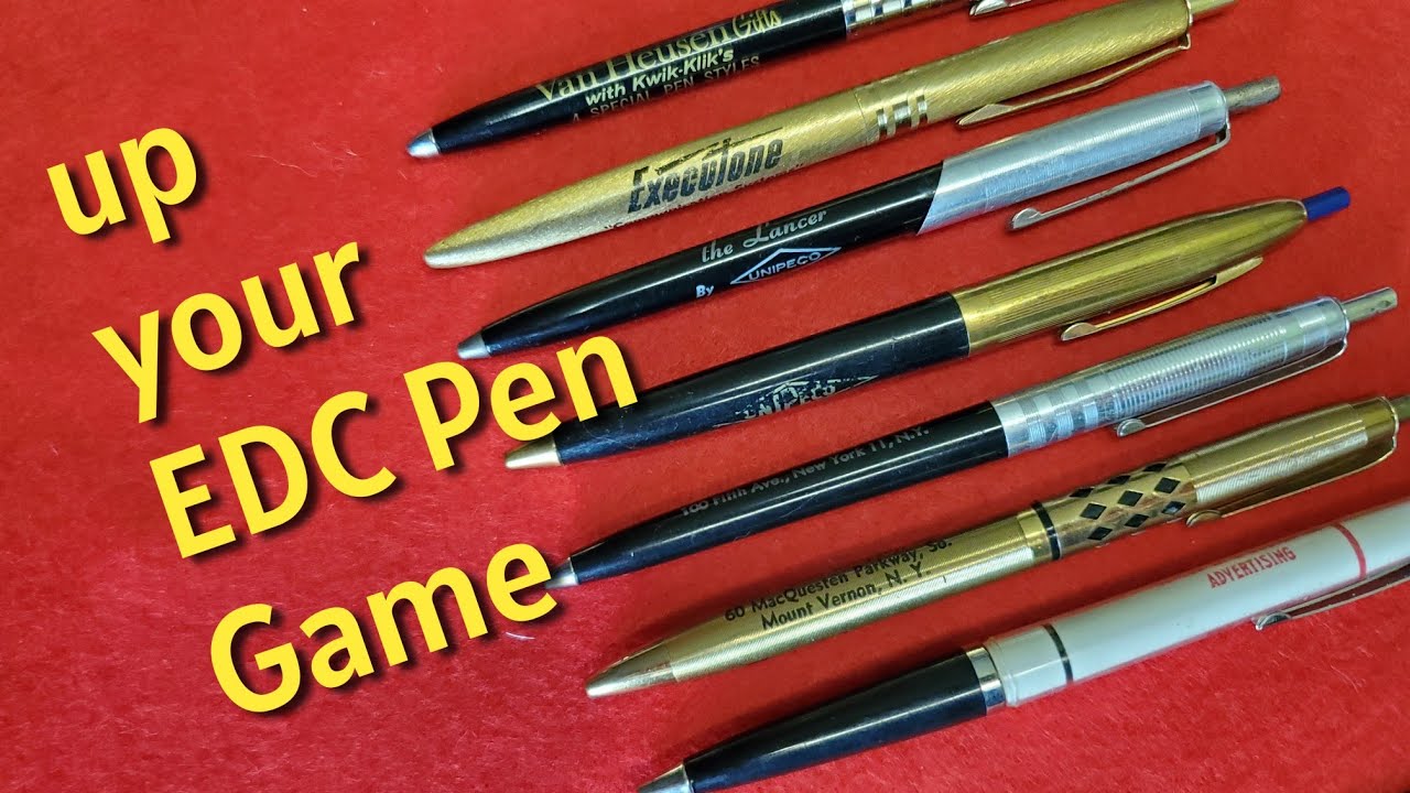 Promoting Promotional Pens: a Unique EDC Ballpoint and Hipster Accessory