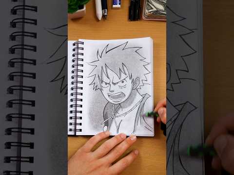 Drawing Luffy: A Simple Drawing, Full of Energy!