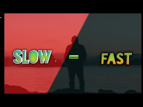 Slow to Fast Editing in Kinemaster