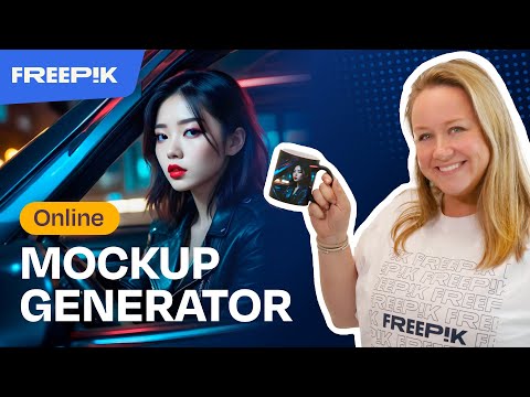 Mockups in 60 SECONDS | Freepik Mockup Generator