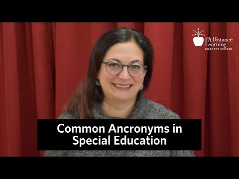 Common Acronyms in Special Education