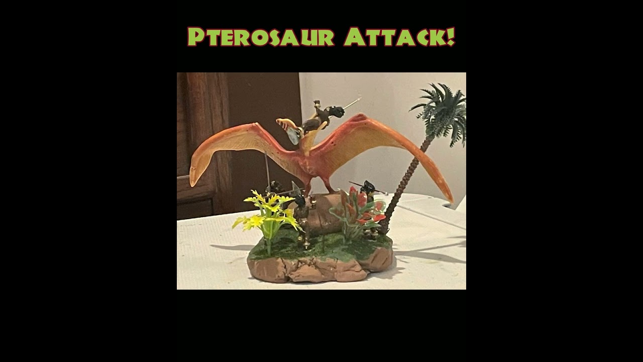 Pterosaur Attack #diorama #prehistoric #fantasy