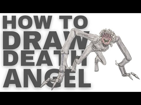 How to draw Death Angel (A Quiet Place)