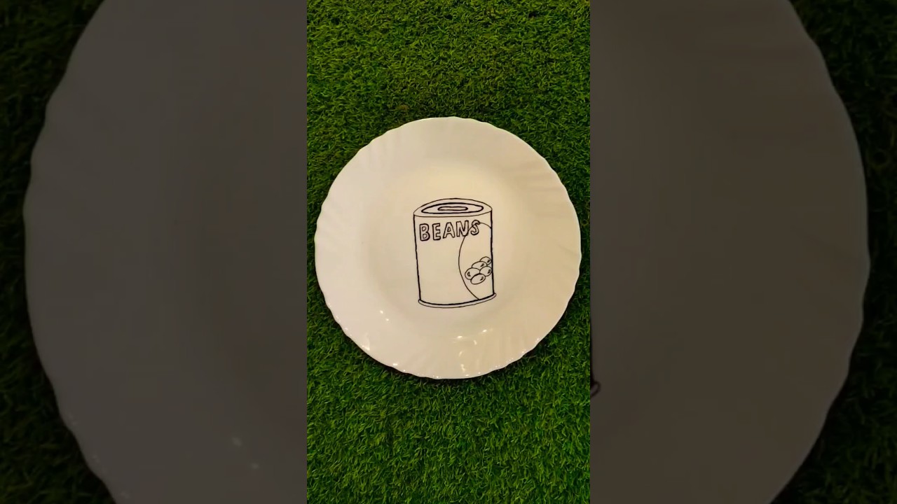 How To Draw Can Of Beans Drawing Step By Step Tutorial | Beans Of Beans Drawing