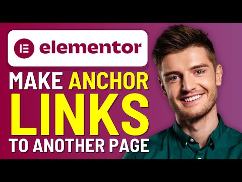 How to Make Anchor Links to Another Page Using Elementor | Easy!