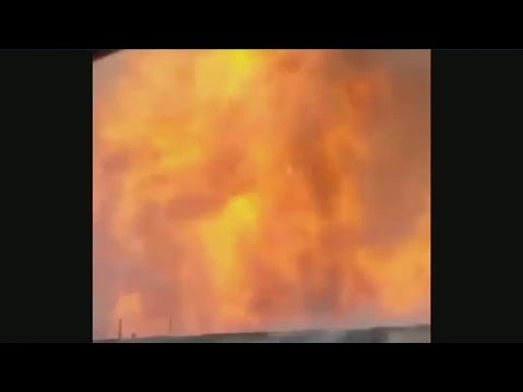 Several injured in Fresno gas line explosion