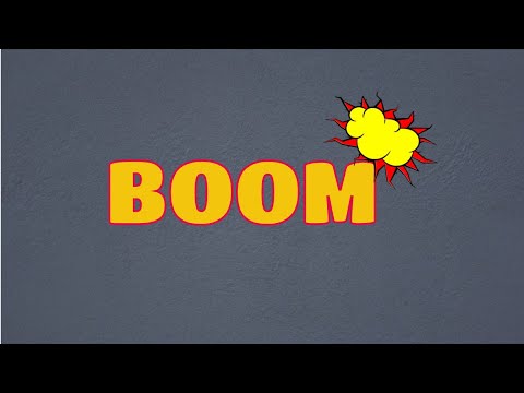 What Does BOOM Means || Meanings And Definitions With Example in ENGLISH