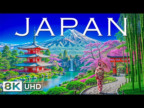 Wonders of Japan | Explore Japan’s Vibrant Cities and Serene Landscapes | Travel Video 8K